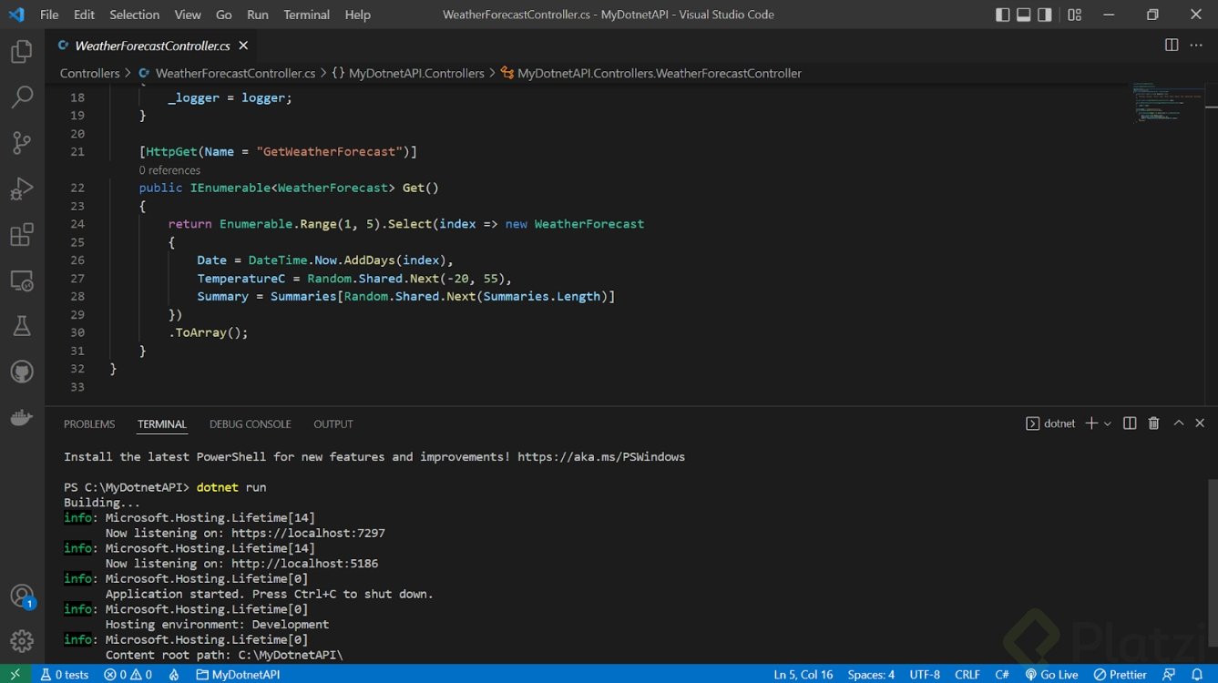 Conoce 3 pasos para crear tu primera API en .NET